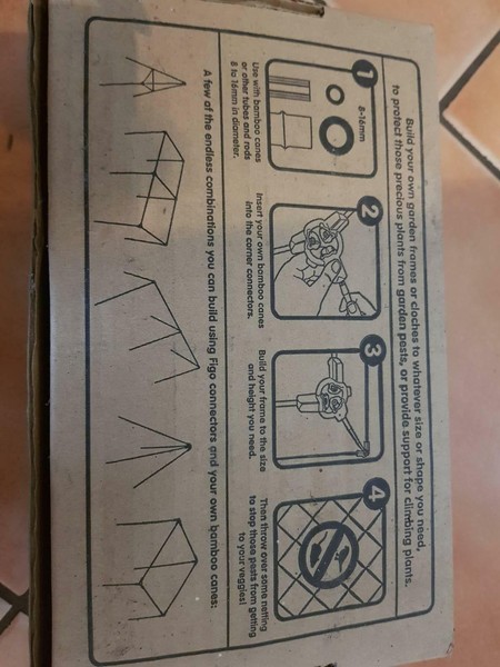 Figo Flexible Garden Frame Connectors | Fasci Garden