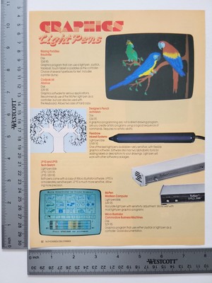 Graphics Light Pens Vintage Computer Software Commodore 64 Print AdvertisementのeBay公認海外通販｜セカイモン