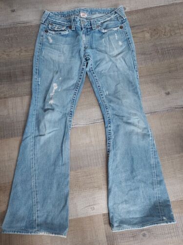 True Religion Women's Vintage Joey Big T Jeans Size 30 Made True Religion Women's Vintage Joey Big T Jeans Size 30 Made