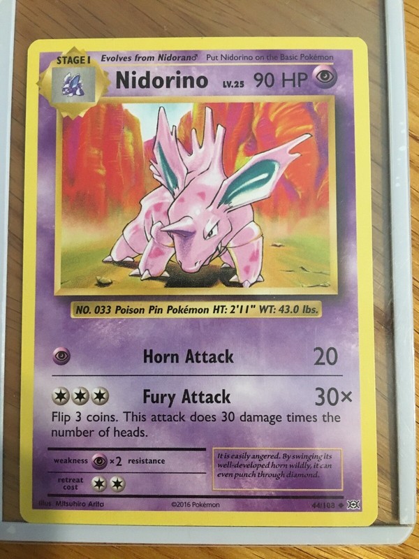 Nidorino Pokemon Cards - Find Pokemon Card Pictures With Our Database - Card Finder and Other ...