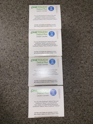 Купить Ланцет OneTouch 4 Boxes One touch delica PLUS lancets 30 gauge ...