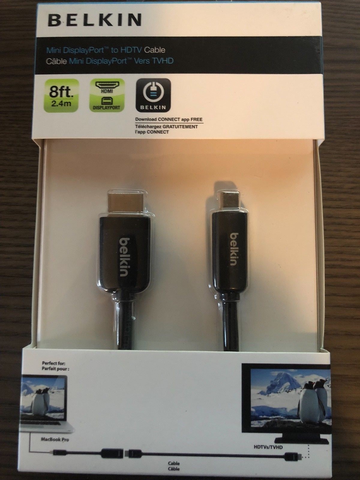 Belkin Mini DisplayPort to HDMI Cable - 12 Belkin Mini DisplayPort to HDMI Cable - 12