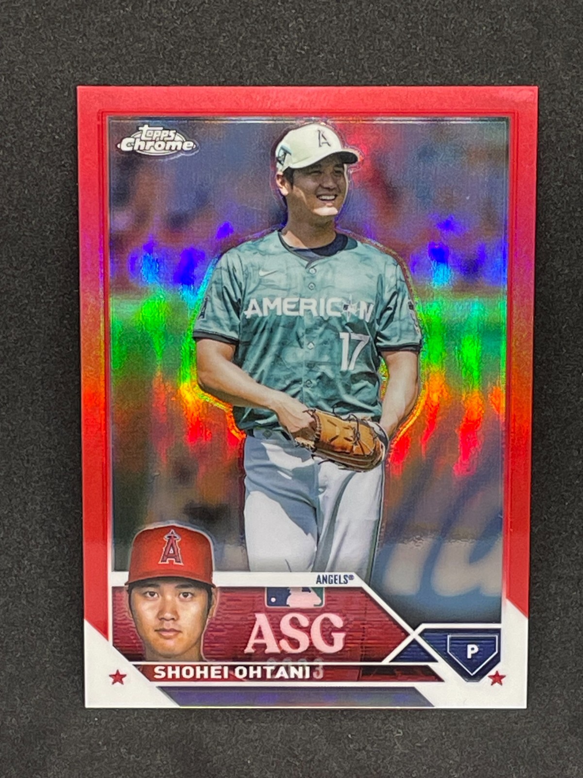 2023 Topps Chrome Update Series - 2023 All-Star Game Red Refractor #ASGC-31 Shohei Ohtani /5 for ...
