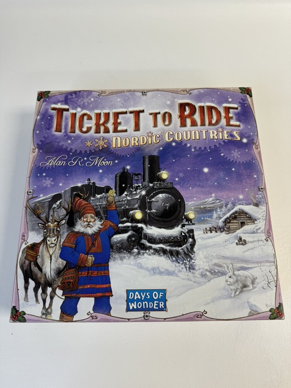 Ticket to Ride: Nordic Countries (2007) Board Game – Board Game Guys
