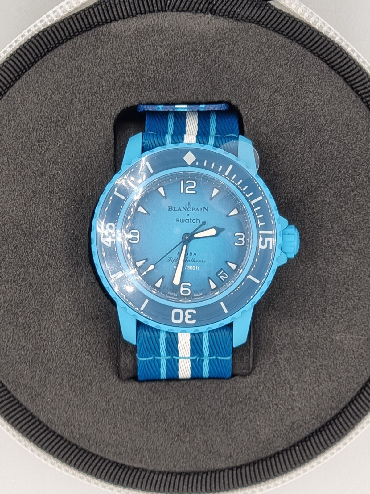 blancpain x swatch bioceramic scooba fifty fathoms blue blancpain x swatch bioceramic scooba fifty fathoms blue
