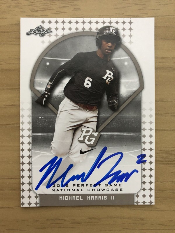 Michael Harris Baseball Card Database - Newest Products will be shown ...