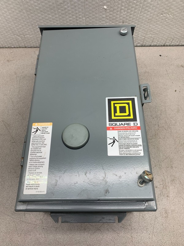 Idc Tool Square D SQD9991DPG2 NEMA Type 1 Contactor Enclosure - Black ...