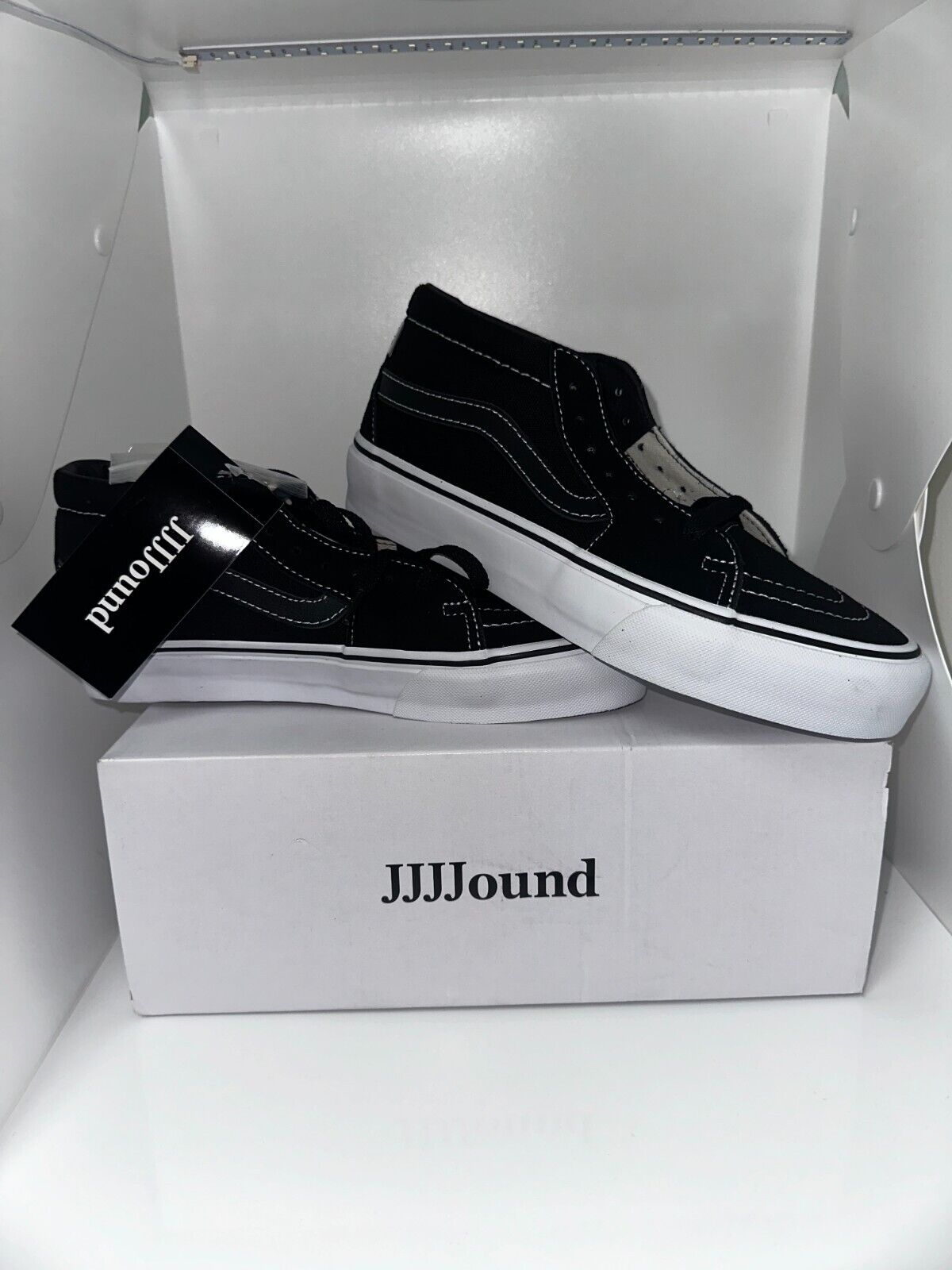 Vans x JJJJOUND x Sk8 Mid Vault LX Black/White VLT NEW RARE Vans x JJJJOUND x Sk8 Mid Vault LX Black/White VLT NEW RARE