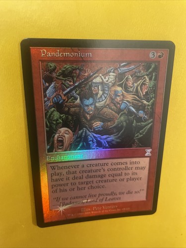MTG - Pandemonium - FOIL - Time Spiral TimeShifted - NM/MT - Brandy New ...