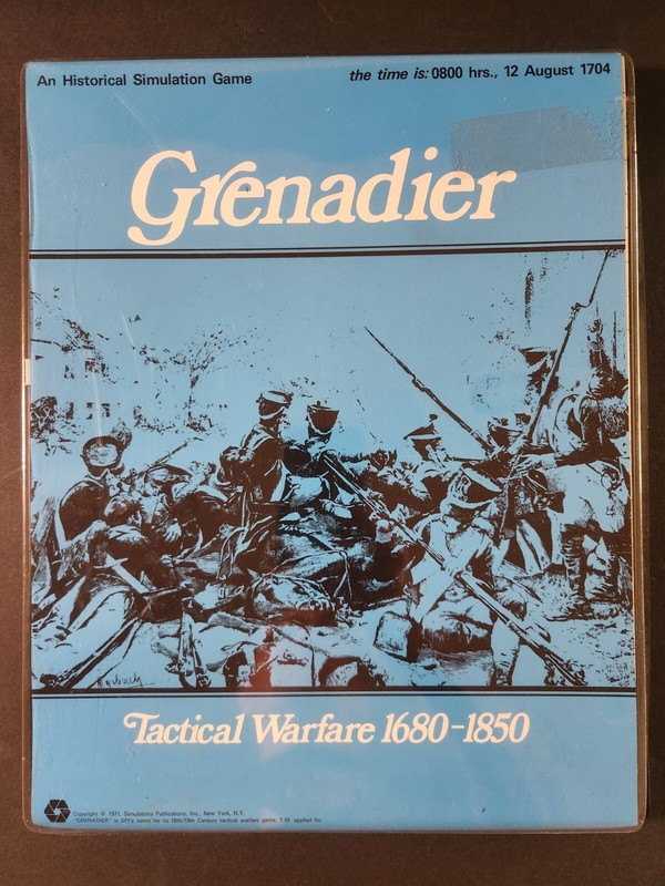 Grenadier: Tactical Warfare 1680-1850 (1972) Board Game – Board Game Guys