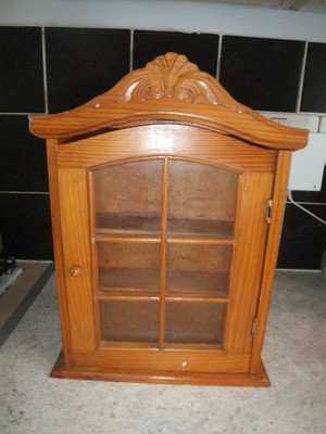 Second hand Wall Mounted Display Cabinet in Ireland