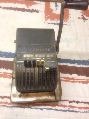 Binding, Embossing & Printing - Check Machine