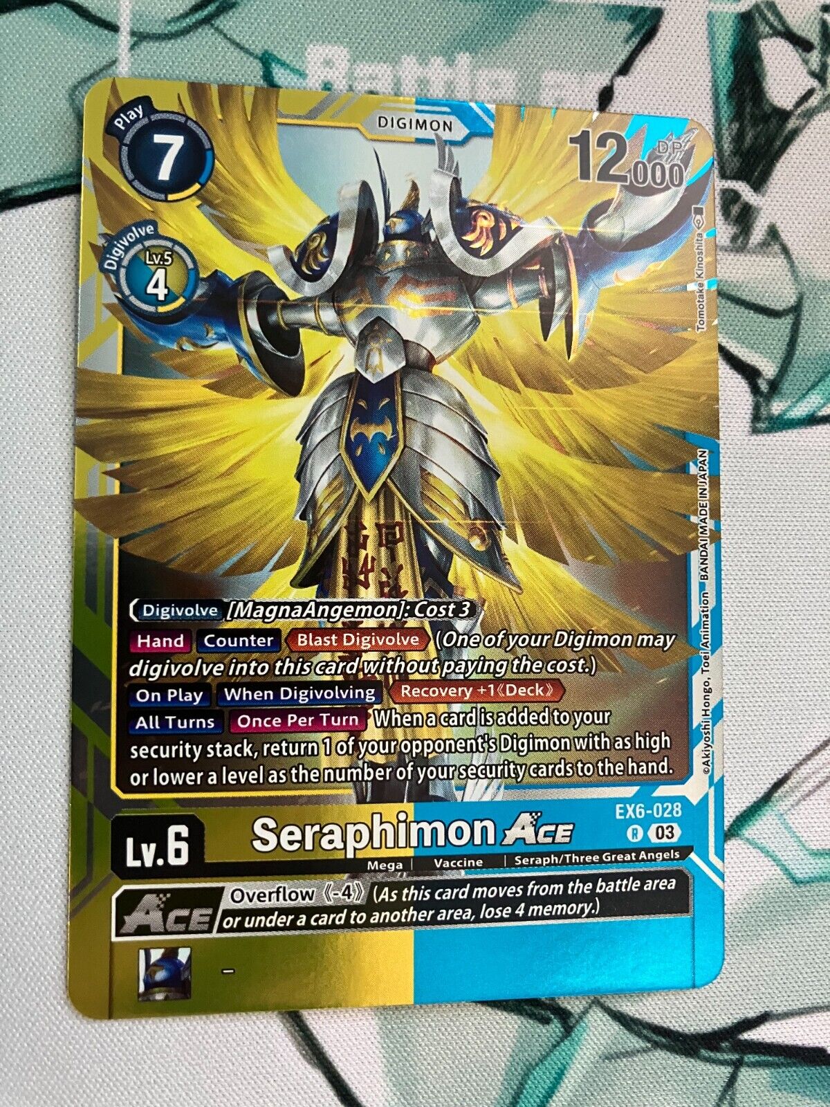 Seraphimon ACE EX6-028 R Digimon Infernal Ascension NM | eBay Seraphimon ACE EX6-028 R Digimon Infernal Ascension NM | eBay