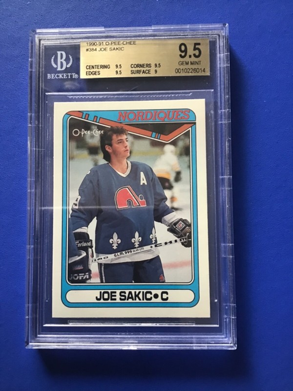 Joe Sakic Hockey Cards
