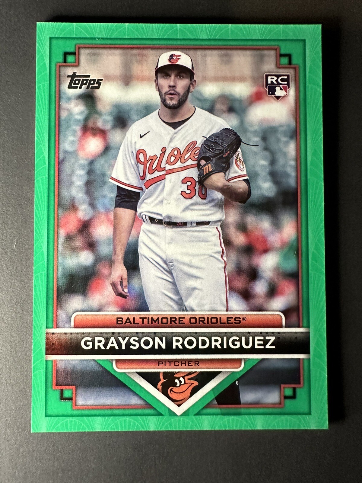 2023 Topps Flagship Collection - Green #62 Grayson Rodriguez /99 (RC ...