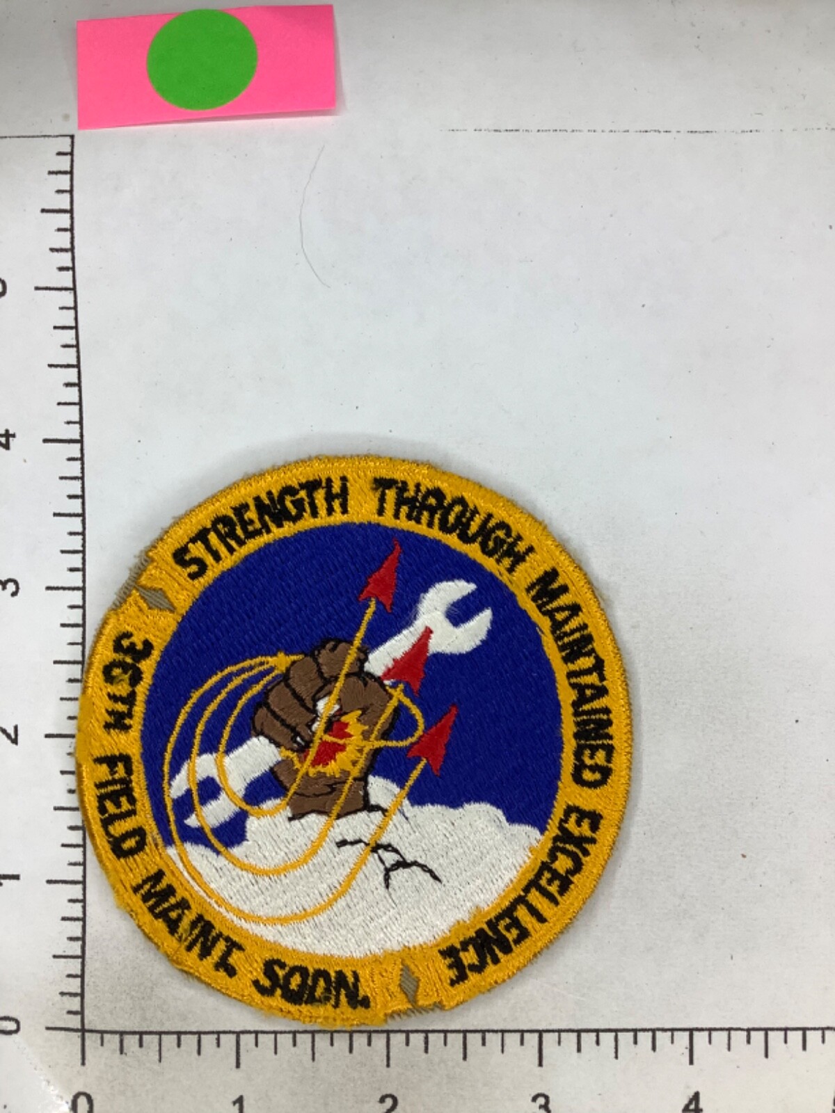 VINTAGE USAF 36th FIELD MAINTENANCE SQUADRON PATCHのeBay公認海外通販｜セカイモン