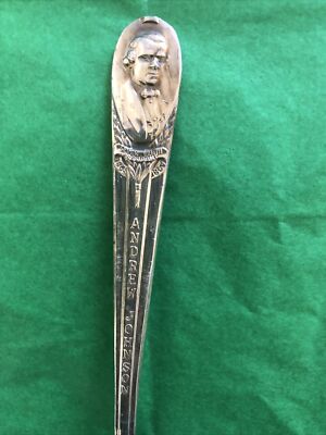 Souvenir Spoons - Rogers Mfg Co Silverplate Presidential Spoon-