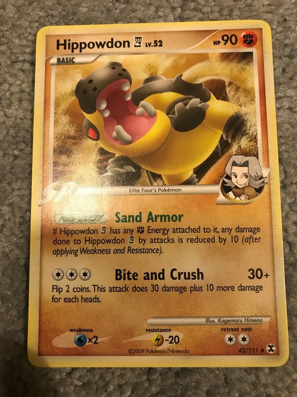 Hippowdon Pokemon Cards - Find Pokemon Card Pictures With Our Database ...