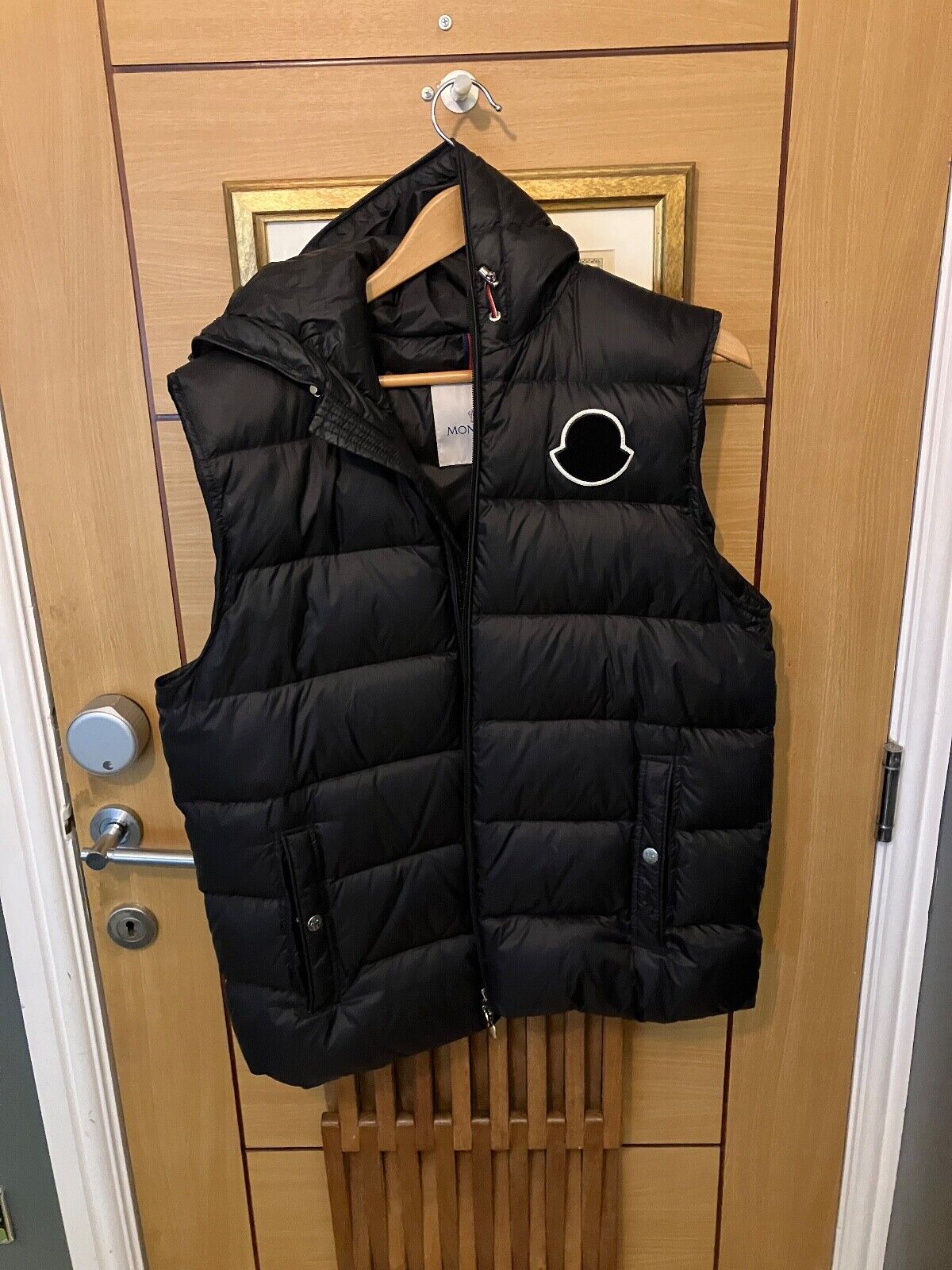 Moncler Vanoise black gilet - Brand new- Large Size (moncler Moncler Vanoise black gilet - Brand new- Large Size (moncler