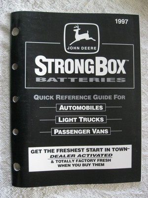 John Deere 4-d Strongbox Batteries | John Deere Garage & Auto - www ...