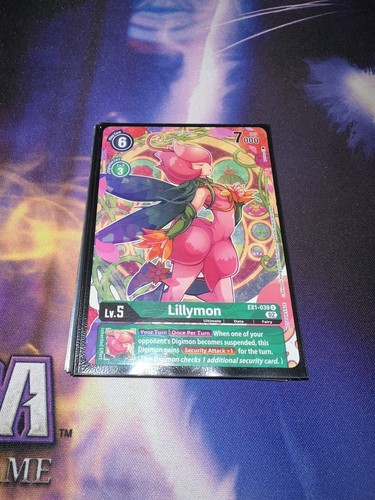 Digimon CCG Singles - Lillymon - EX1-039 U - Illustration Competition Promo - LPのeBay公認海外通販｜セカイモン