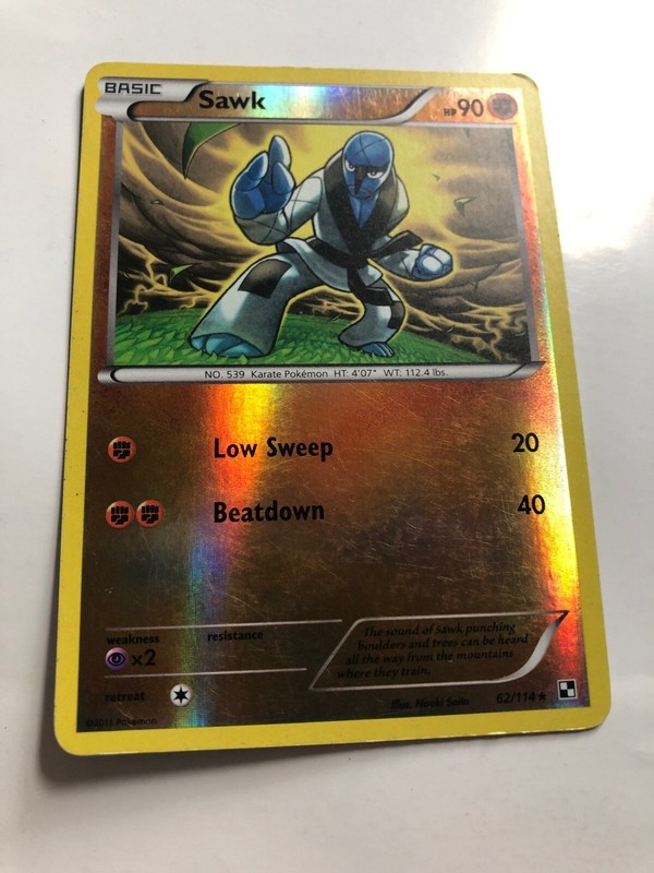 Sawk Pokemon Cards - Find Pokemon Card Pictures With Our Database ...