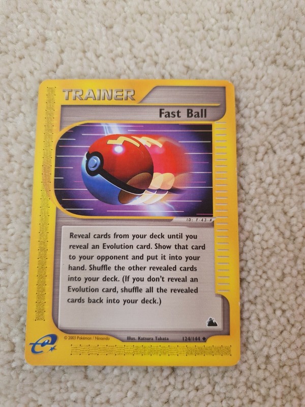 Fast Ball Pokemon Cards - Find Pokemon Card Pictures With Our Database ...