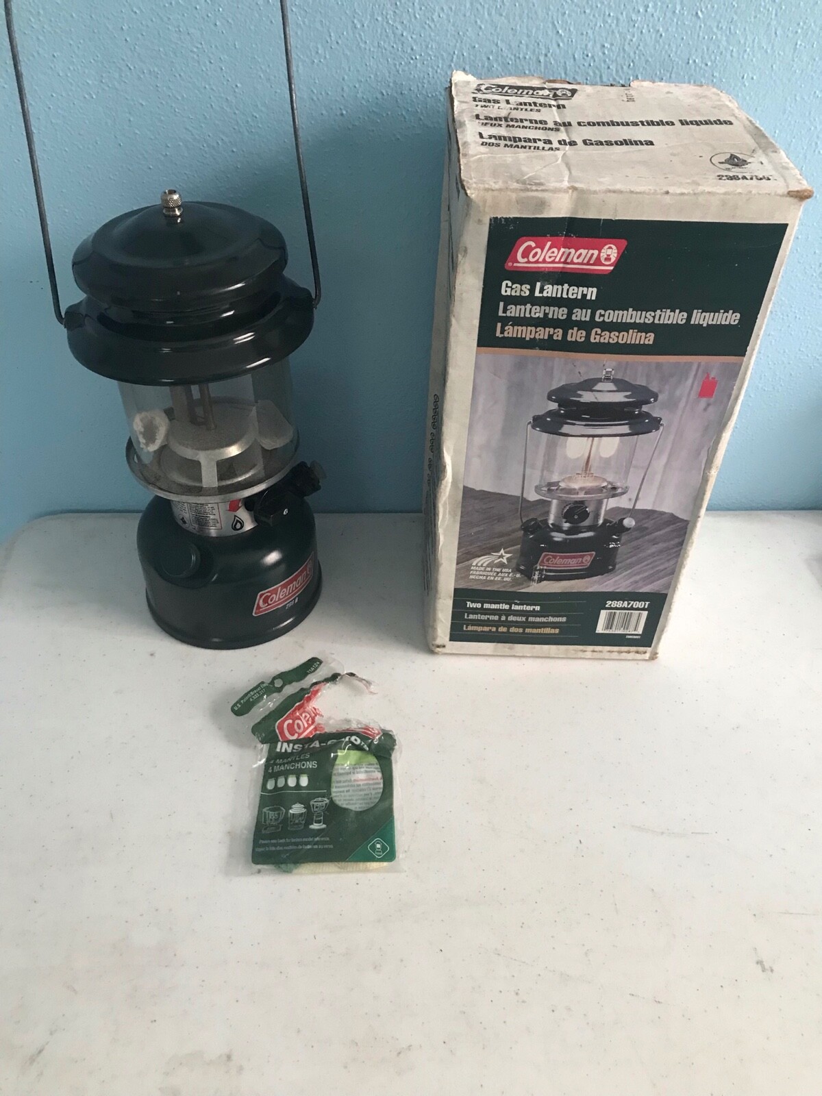USA Coleman adjustable 2 mantle lantern vintage .#288A700TのeBay公認海外通販｜セカイモン