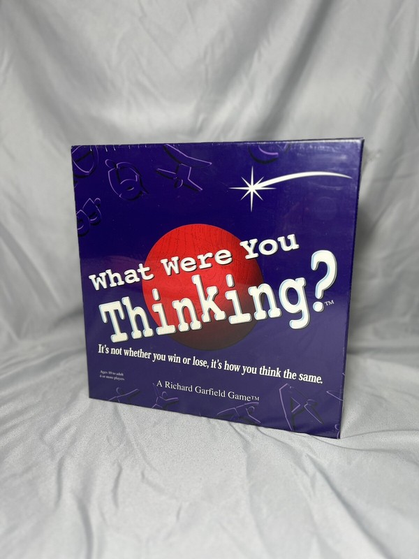What Were You Thinking? (1998) Board Game – Board Game Guys