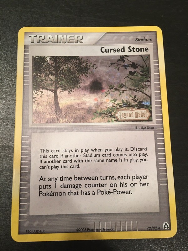 Cursed Stone Pokemon Cards - Find Pokemon Card Pictures With Our Database - Card Finder and ...