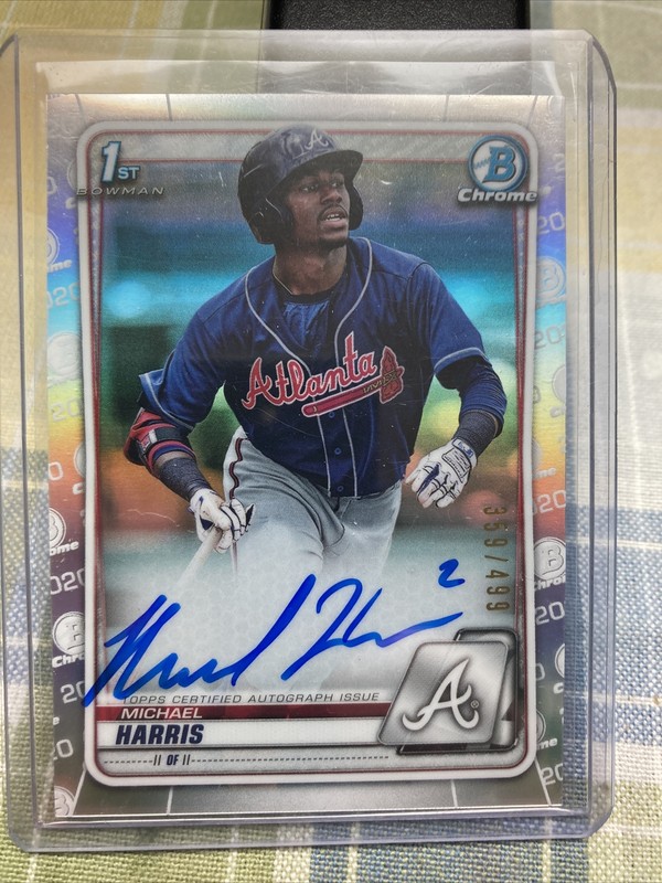 Michael Harris Baseball Card Database - Newest Products will be shown ...