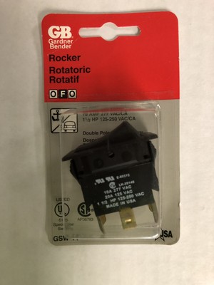 Rocker - 20 Amp Rocker Switch