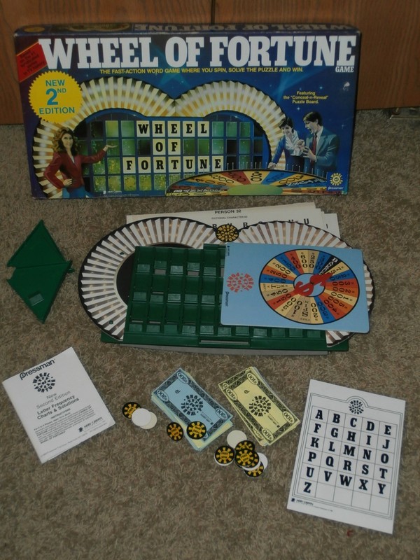 Wheel of Fortune (1975) Board Game – Board Game Guys