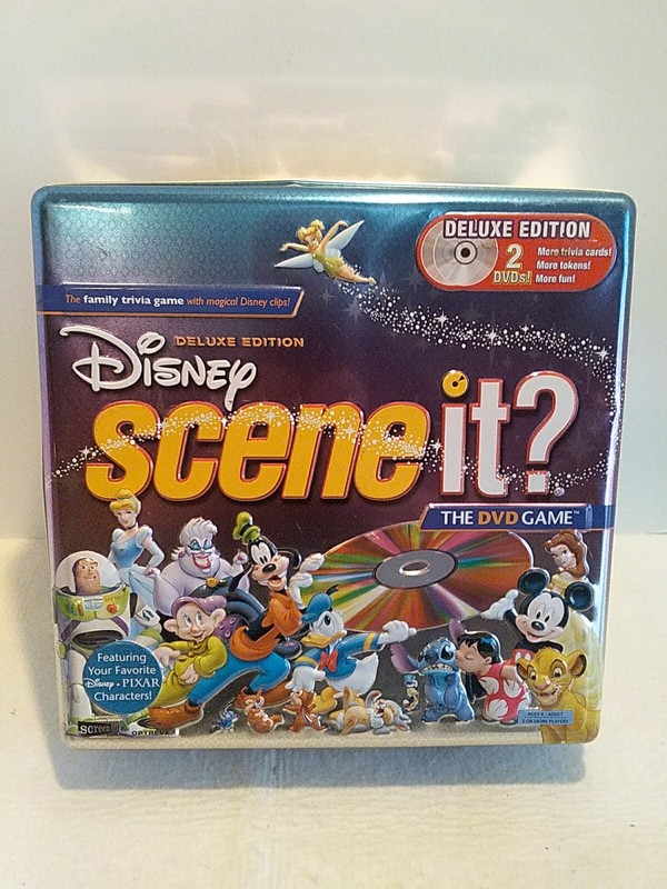 Scene it? Disney Deluxe Edition (2005) Board Game – Board Game Guys