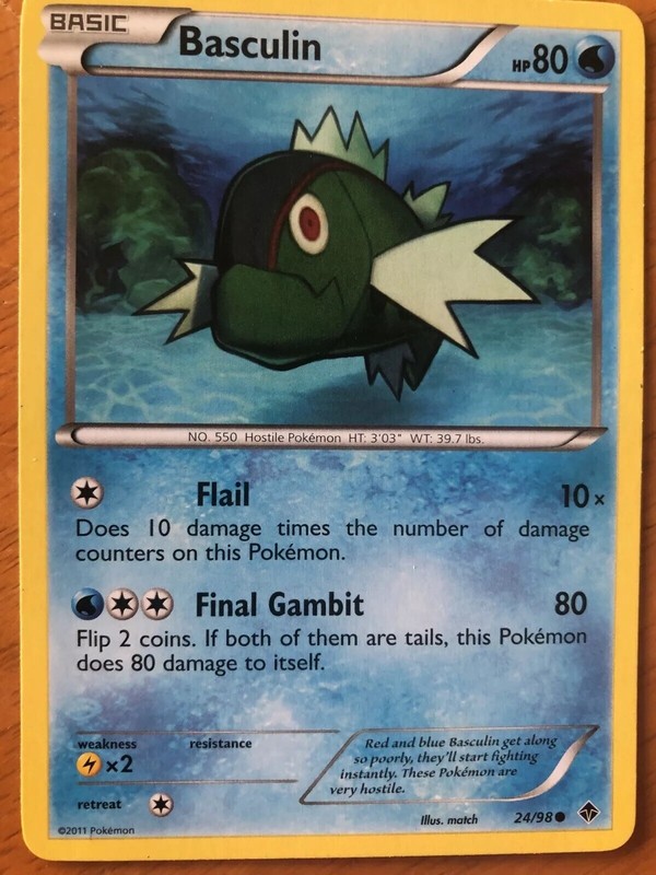 Basculin Pokemon Cards - Find Pokemon Card Pictures With Our Database ...
