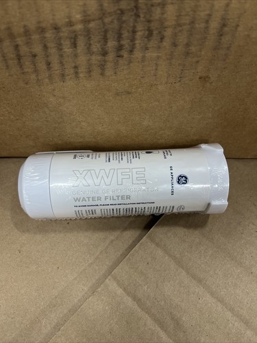 Genuine GE XWFE Refrigerator Replacement Water Filter (With