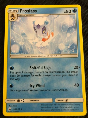Froslass Pokemon Cards - Find Pokemon Card Pictures With Our Database ...