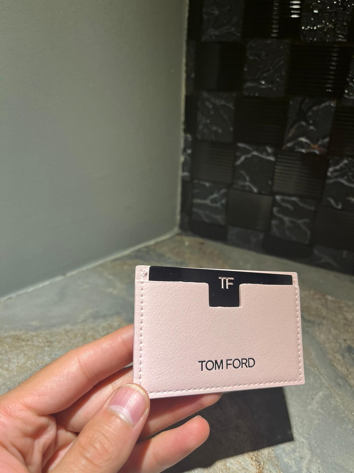 Tom Ford Card Holder Wallet in Light Pink BNWT OS