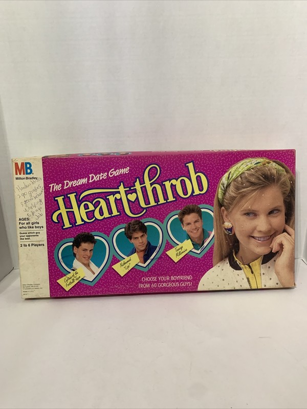 Heartthrob (1988) Board Game – Board Game Guys