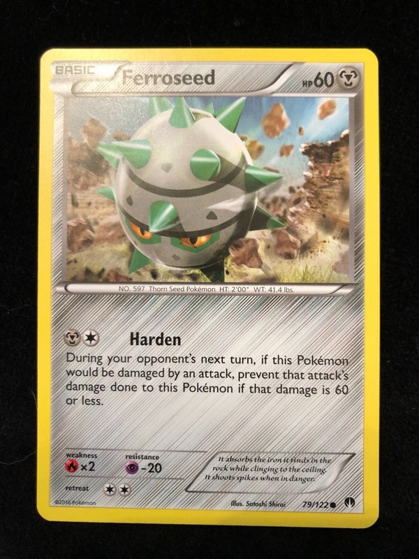 Ferroseed Pokemon Cards - Find Pokemon Card Pictures With Our Database ...