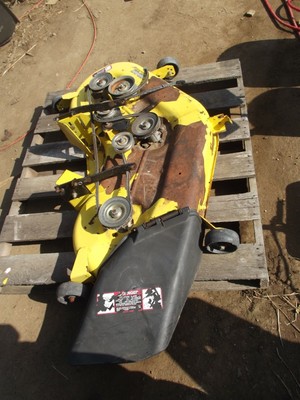 John Deere L130 L120 48 Inch Edge Mower Deck (Needs Work) - www.mygreen ...