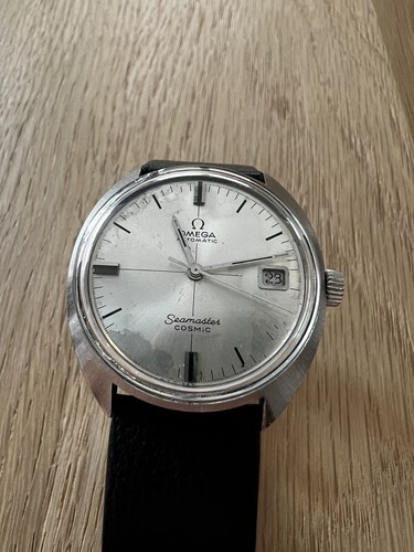 OMEGA Seamaster Cosmic Silver Men's Watch - 166026-T00L 107のeBay公認海外通販｜セカイモン