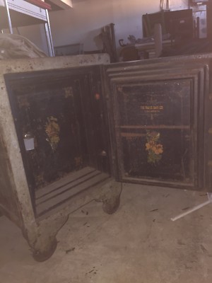 Safes & Still Banks - Antique Combination Safe