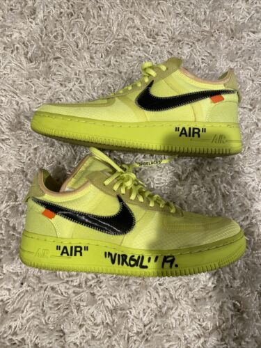 🔥🔥NIKE X OFF WHITE THE TEN AIR FORCE ONE 1 LOW VOLT SIZE 9 🔥🔥NIKE X OFF WHITE THE TEN AIR FORCE ONE 1 LOW VOLT SIZE 9