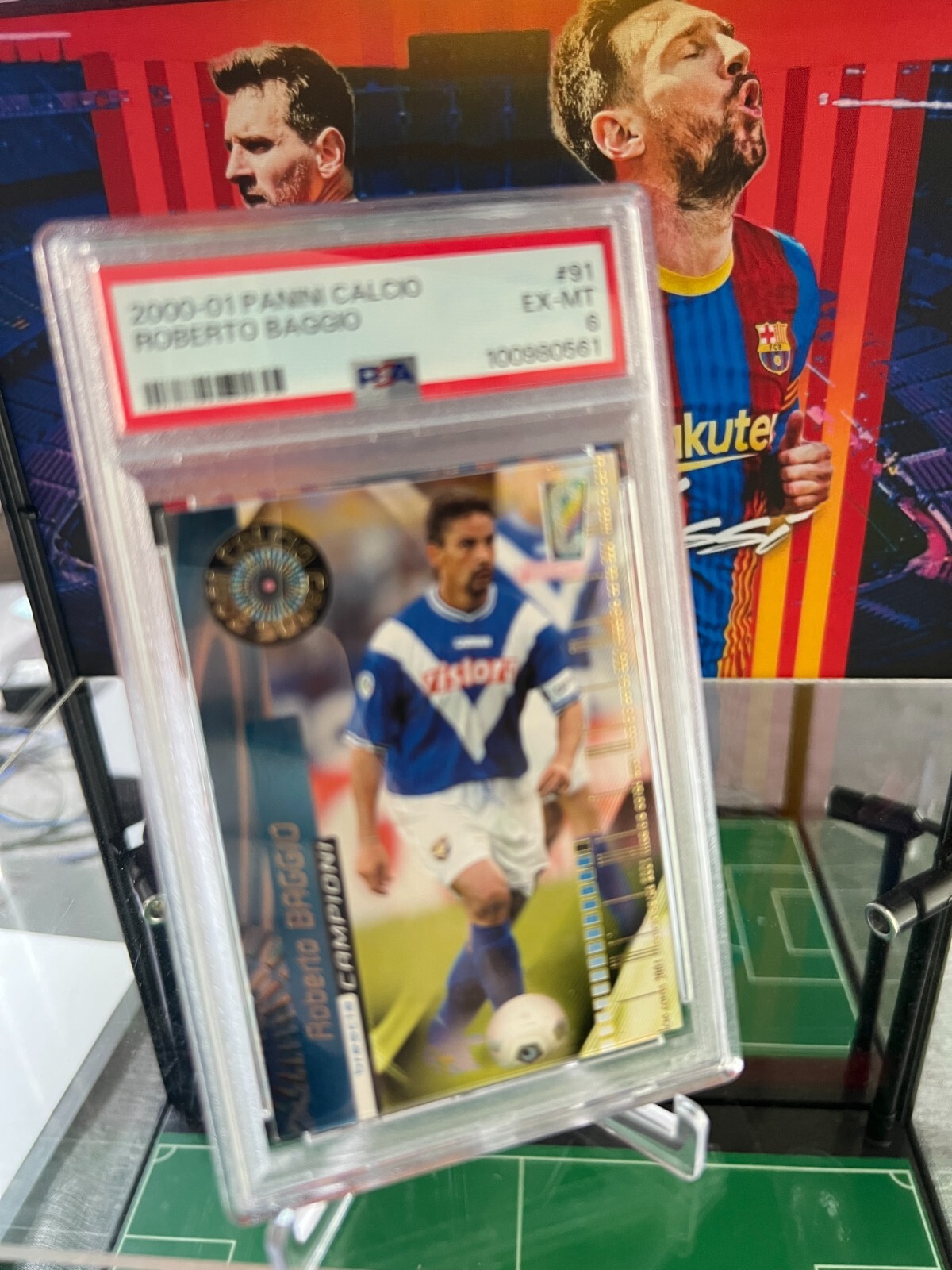 2000-01 Panini Calcio 2001 Roberto Baggio #91 PSA 6 EX-MTのeBay公認海外通販｜セカイモン