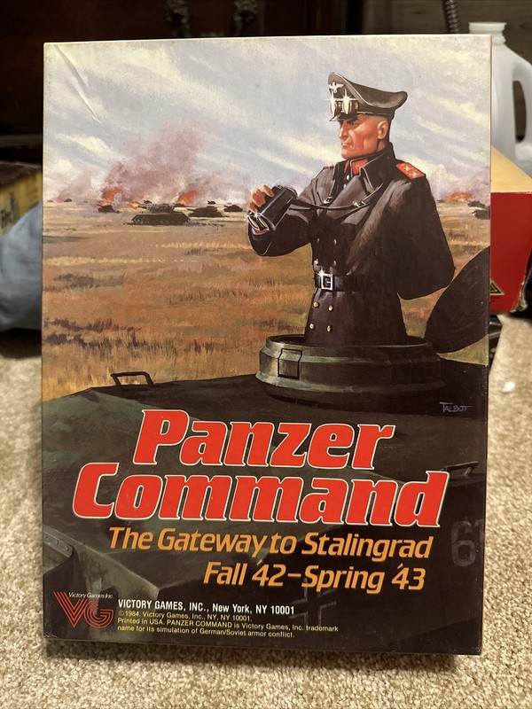 Panzer Command: The Gateway to Stalingrad (1984) Board Game – Board ...
