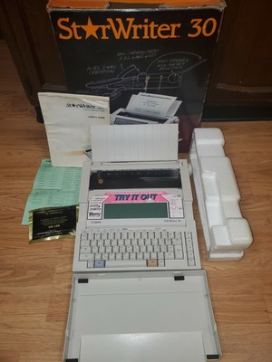 Typewriters & Word Processors - Canon Starwriter