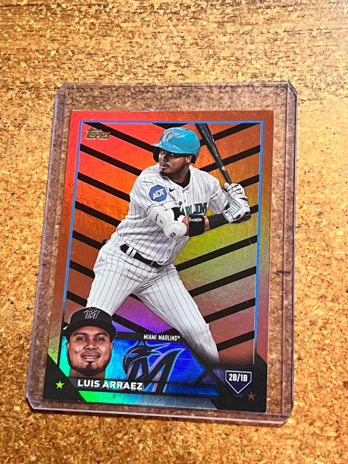 2023 Topps Update Baseball Orange & Black Foil # US1 Luis 2023 Topps Update Baseball Orange & Black Foil # US1 Luis