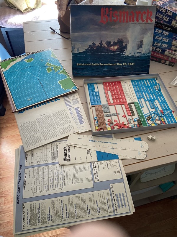 Bismarck (1962) – Board Game Guys