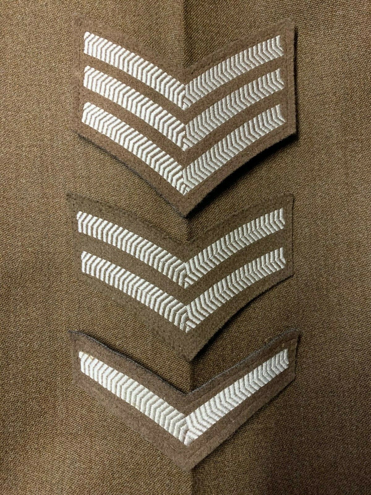 UK British Army Surplus FAD Rank Stripe Chevrons, Lance Corporal Staff Sergeant | eBay